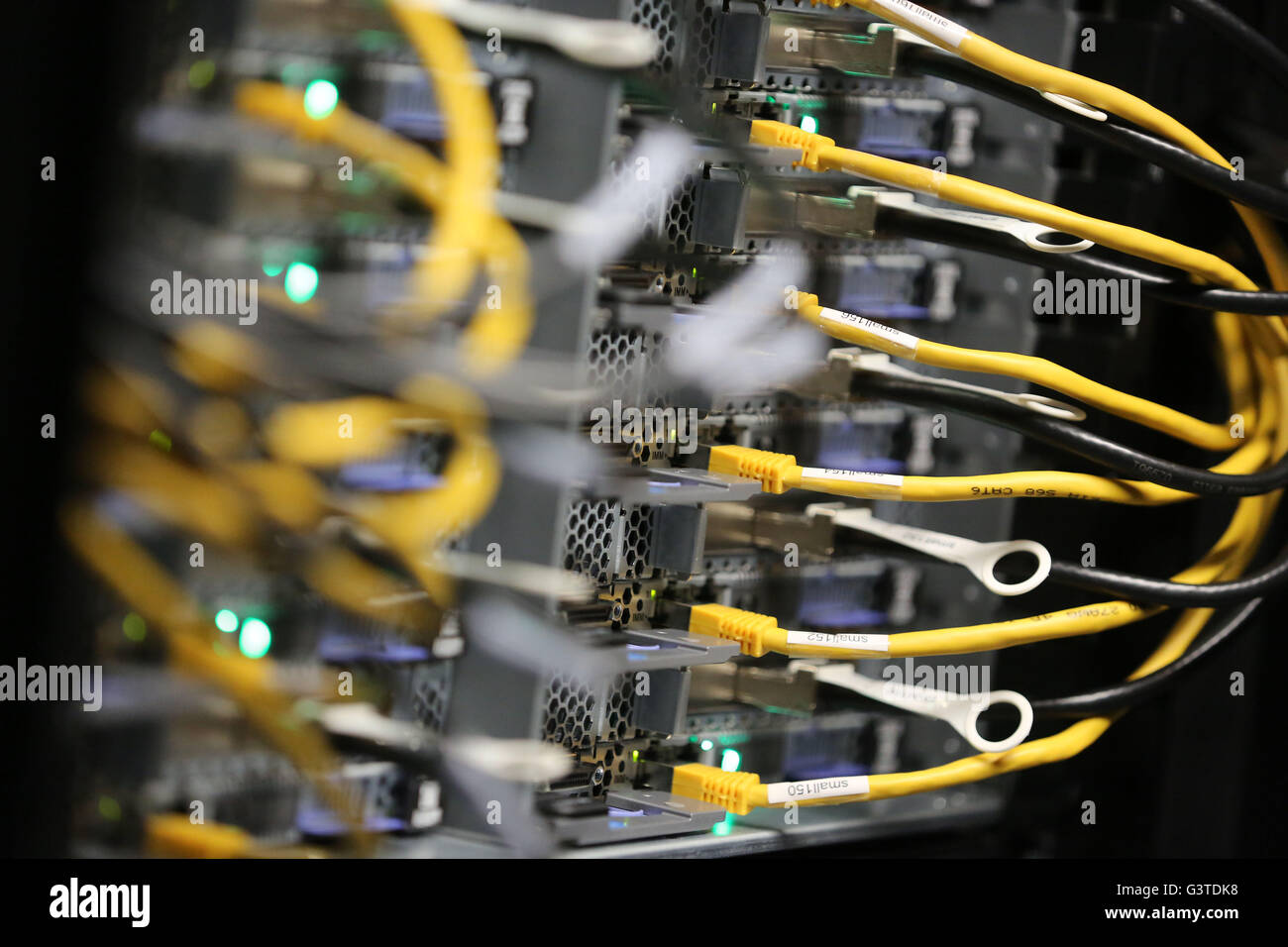 A unit (compunote) of the new high performance computer 'Janus' at ...