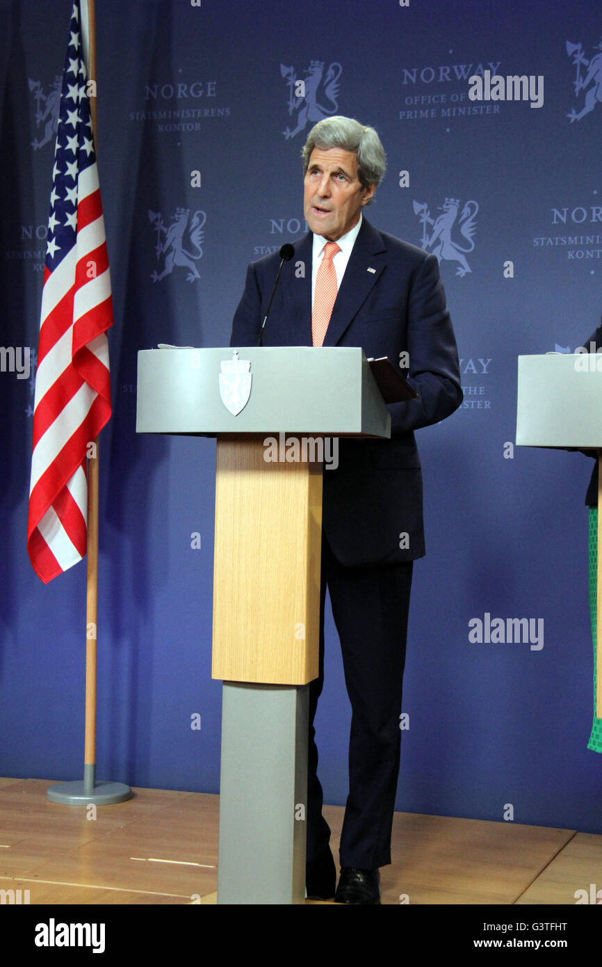 Norways Prime Minister Erna Solberg High Resolution Stock Photography ...