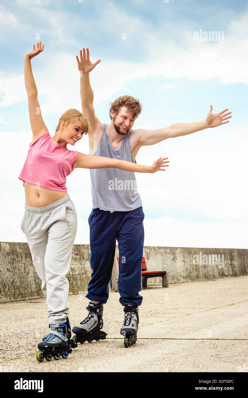 Outdoors activities sport and hobby. Exercises for healthy and strong ...