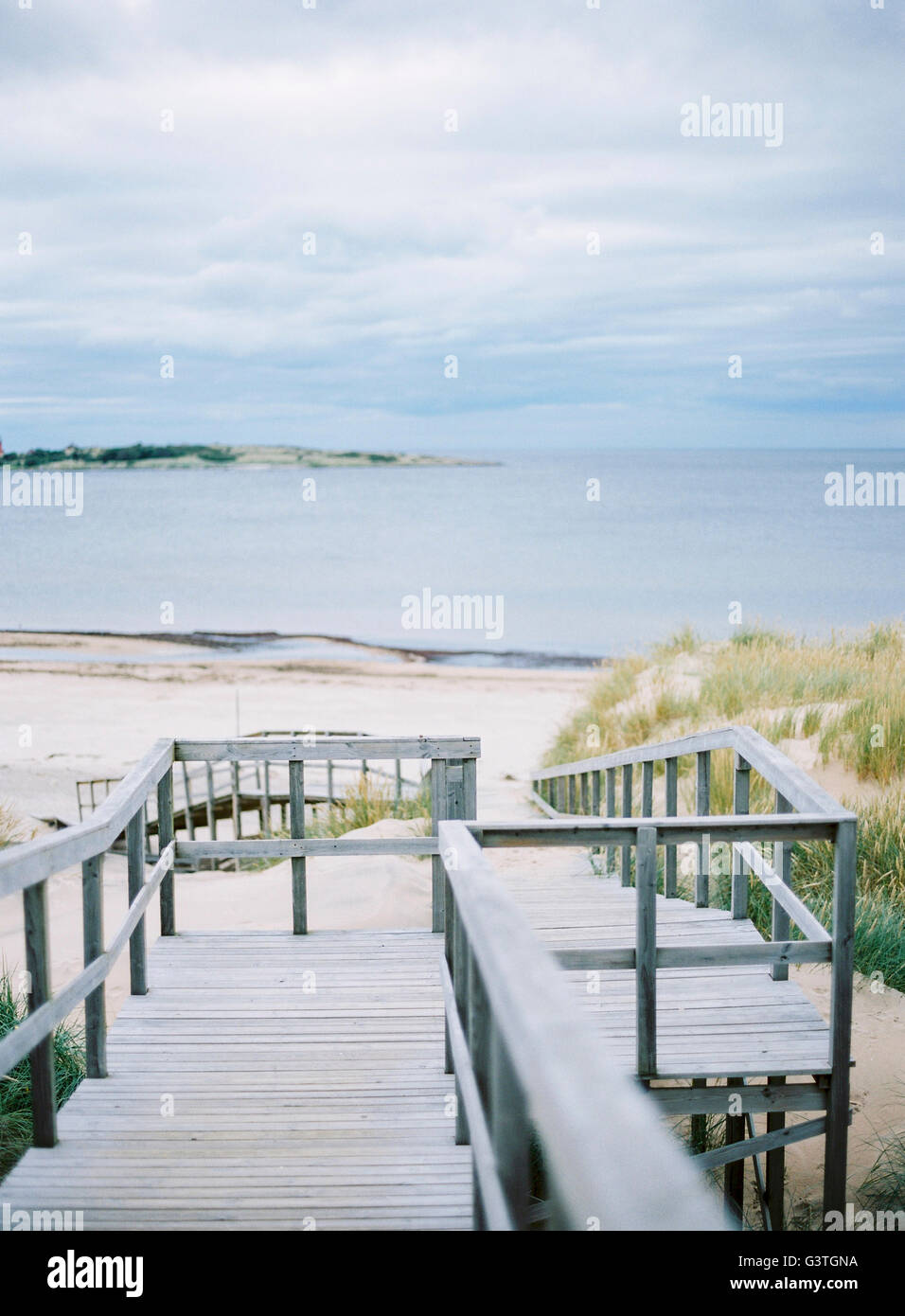 Wooden Beach Steps High Resolution Stock Photography and Images - Alamy