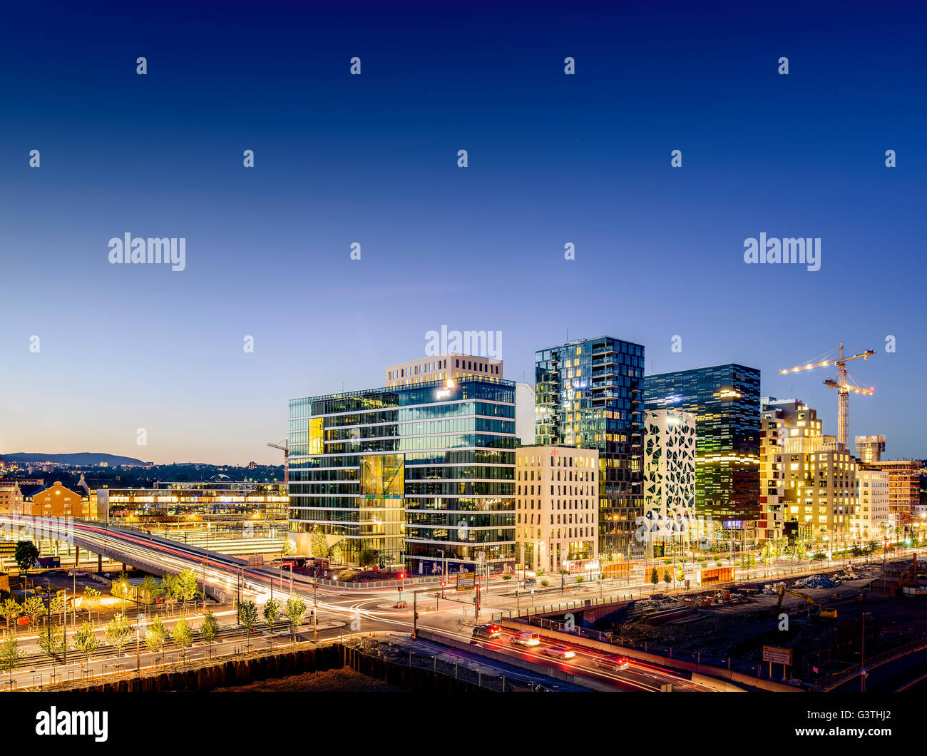 Oslo cityscape hi-res stock photography and images - Alamy