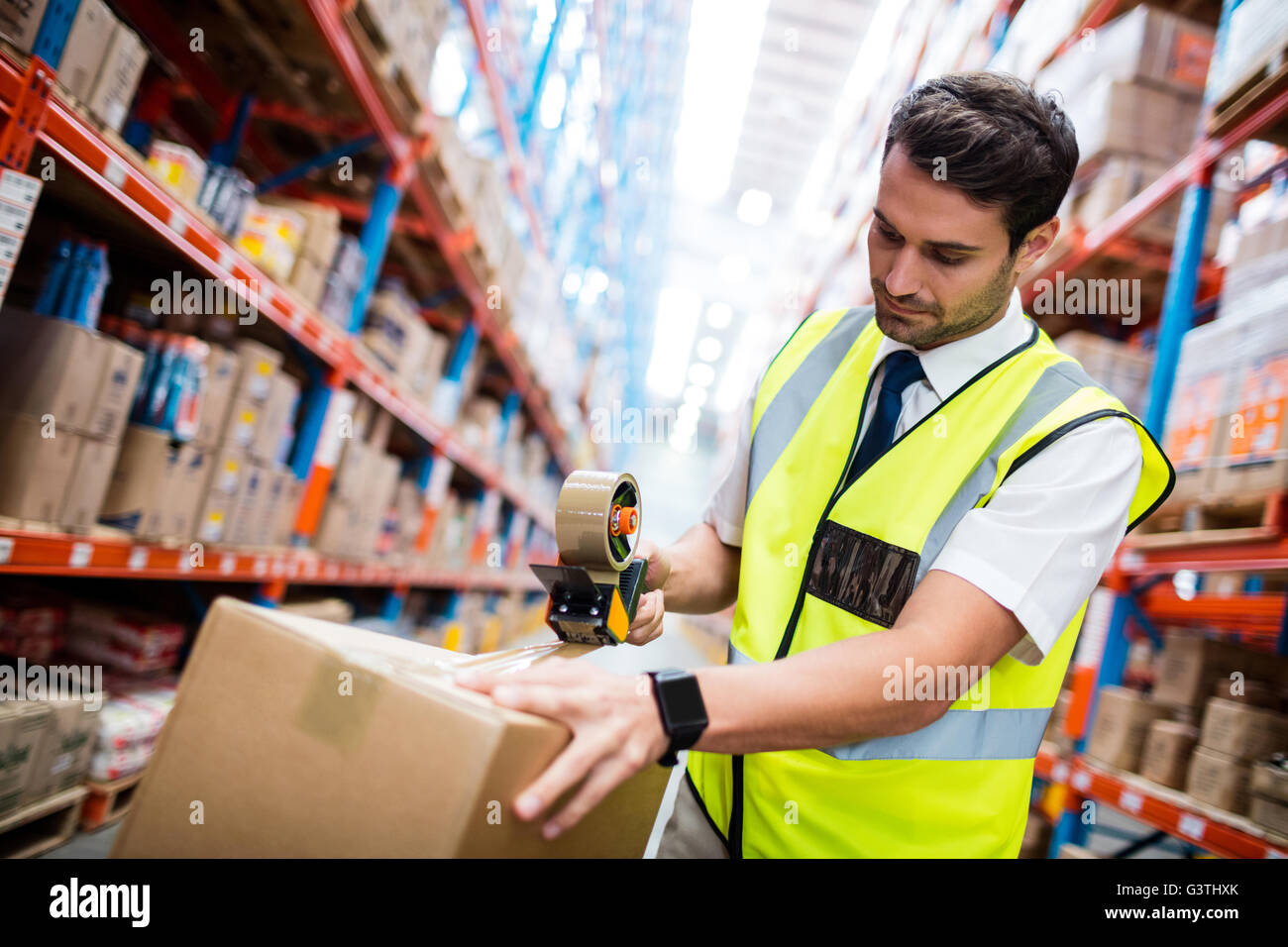 Shipment packing boxes hi-res stock photography and images - Alamy