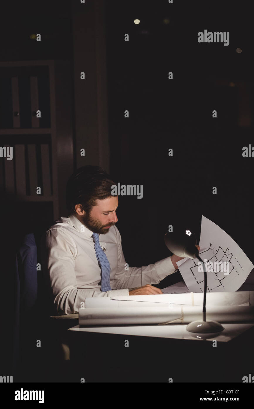 Working at night construction hi-res stock photography and images - Alamy