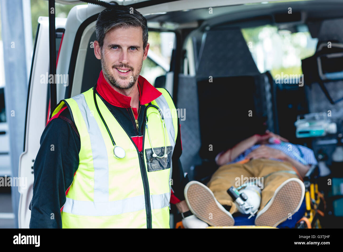 Ambulance Emergency Trolley High Resolution Stock Photography and ...