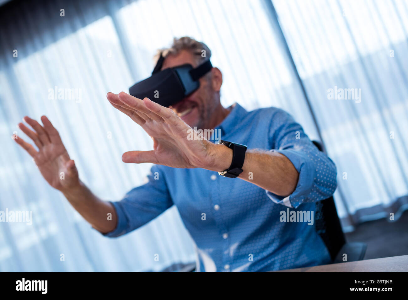 Hands businessman using smart hi-res stock photography and images - Alamy