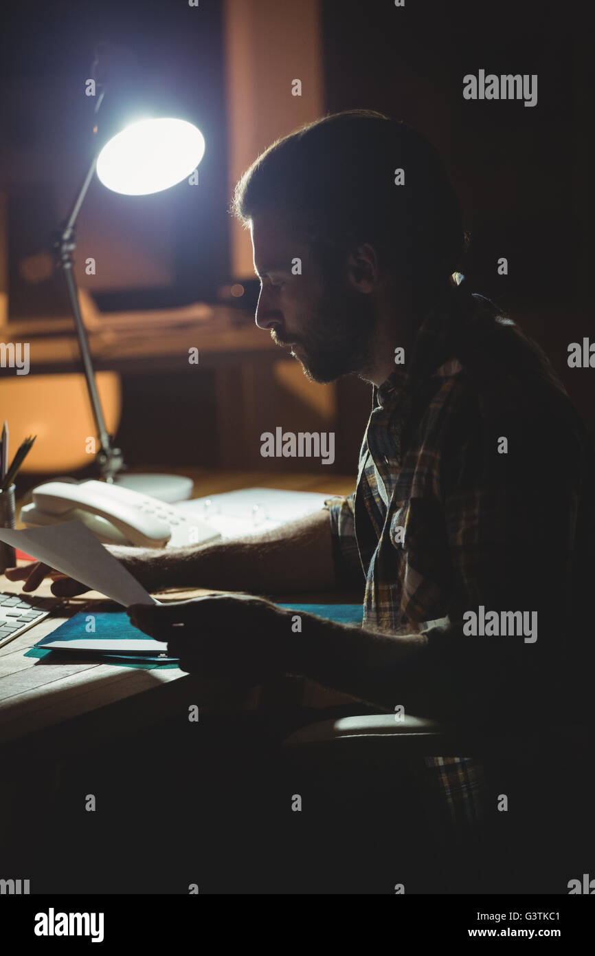 Serious paperwork hi-res stock photography and images - Alamy