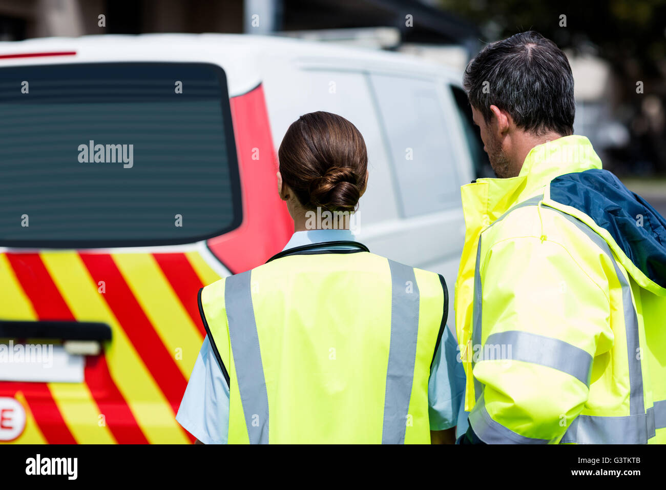 Mature man turning back hi-res stock photography and images - Alamy