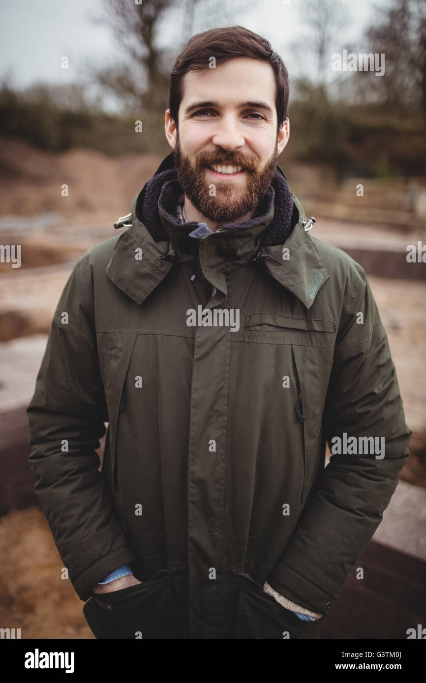 Male hipster facing camera hi-res stock photography and images - Alamy