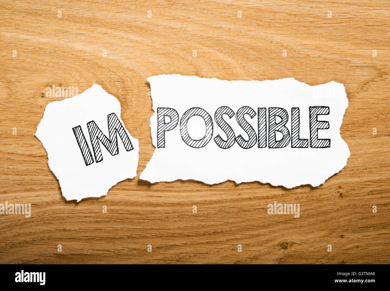 The impossible is possible hi-res stock photography and images - Alamy