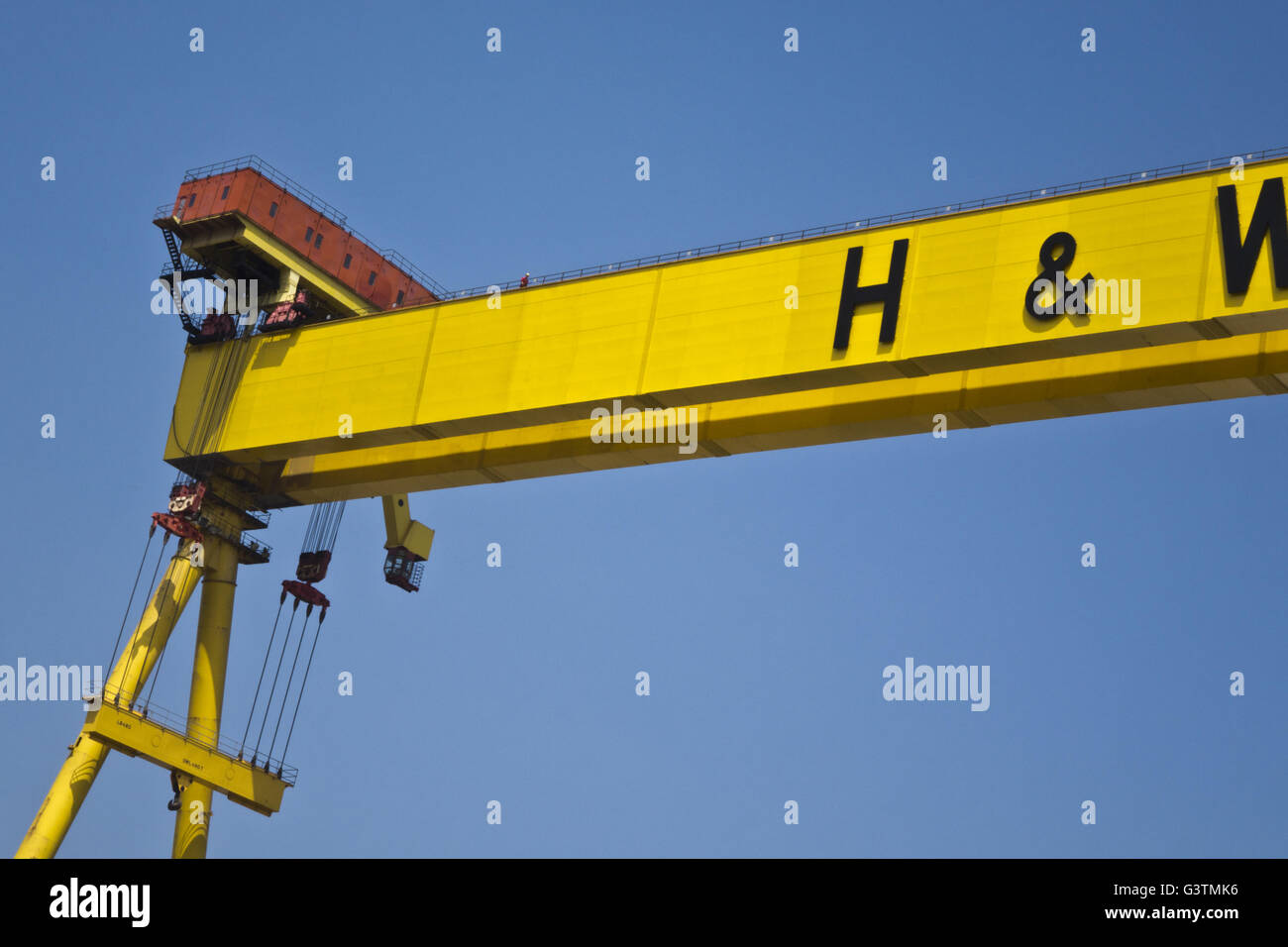 Harland & Wolff The Samson and Goliath gantry crane Belfast, Northern ...
