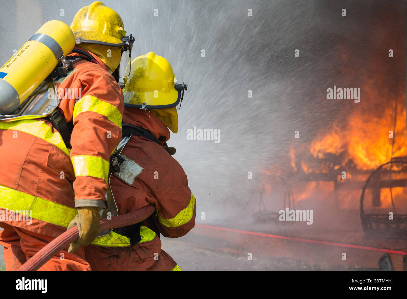 Fire fighting operation hi-res stock photography and images - Alamy