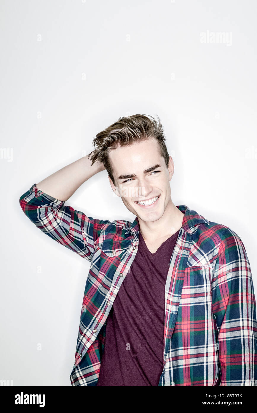 Woman scratching a man hi-res stock photography and images - Alamy