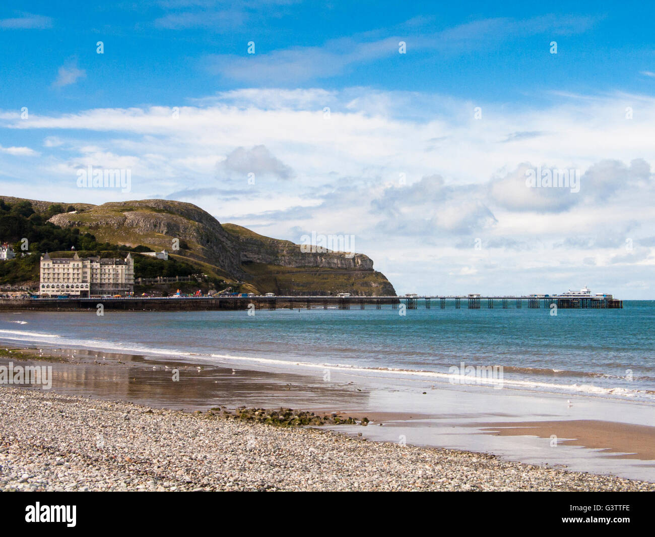 Llandudno waterfront hi-res stock photography and images - Alamy