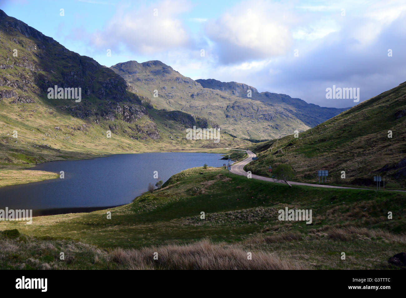 The Scottish Mountain Corbett Stob Corie Creagach & Loch Restil from ...