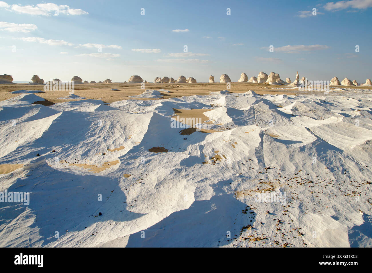rock formation in the White Desert, Egypt Stock Photo - Alamy