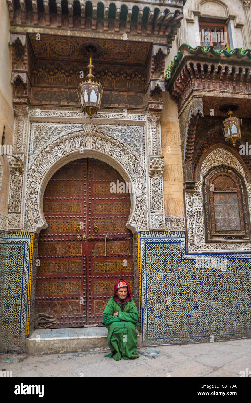 Mosque in Fez Morocco Stock Photo - Alamy