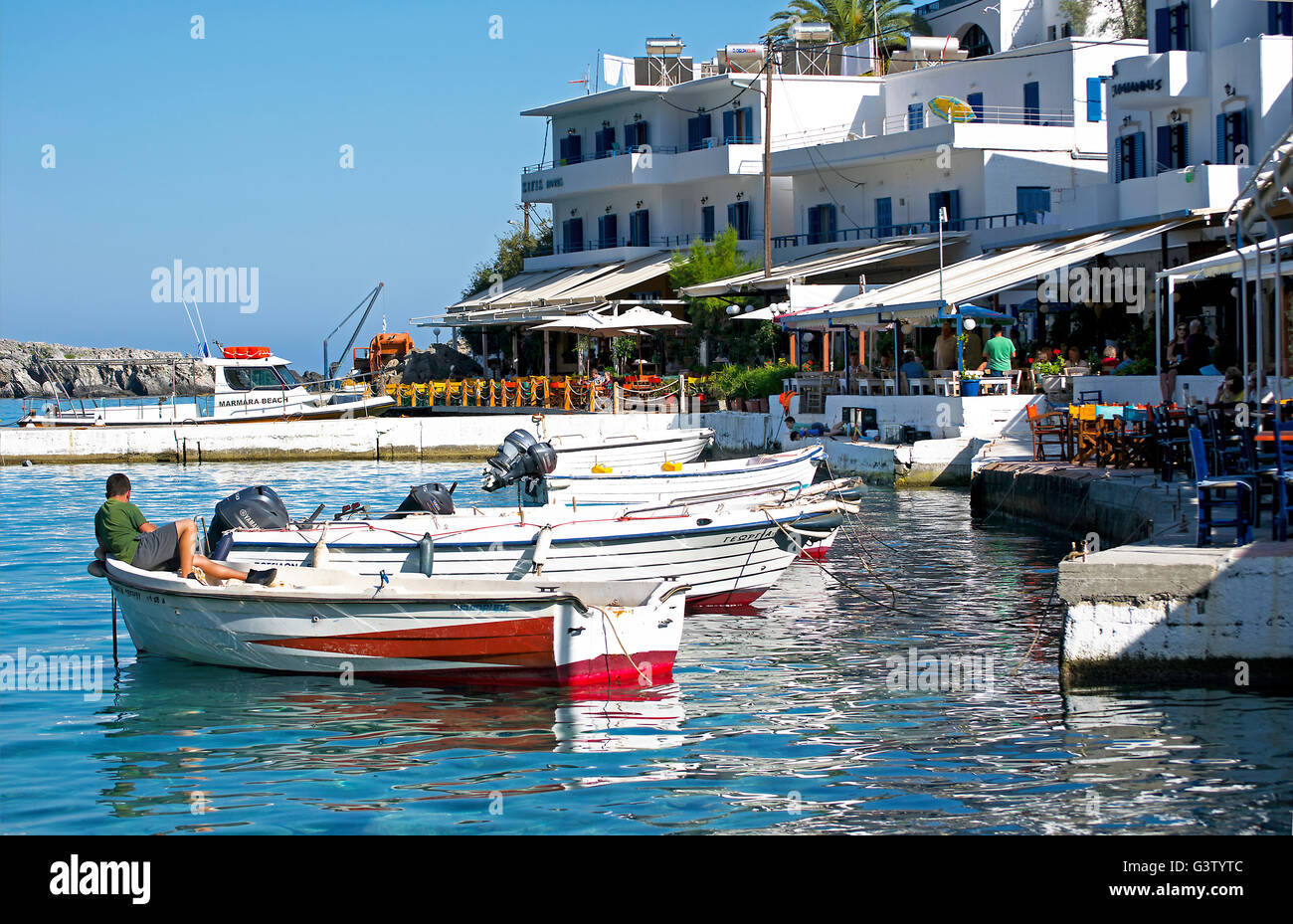 Greek boy fishing hi-res stock photography and images - Alamy