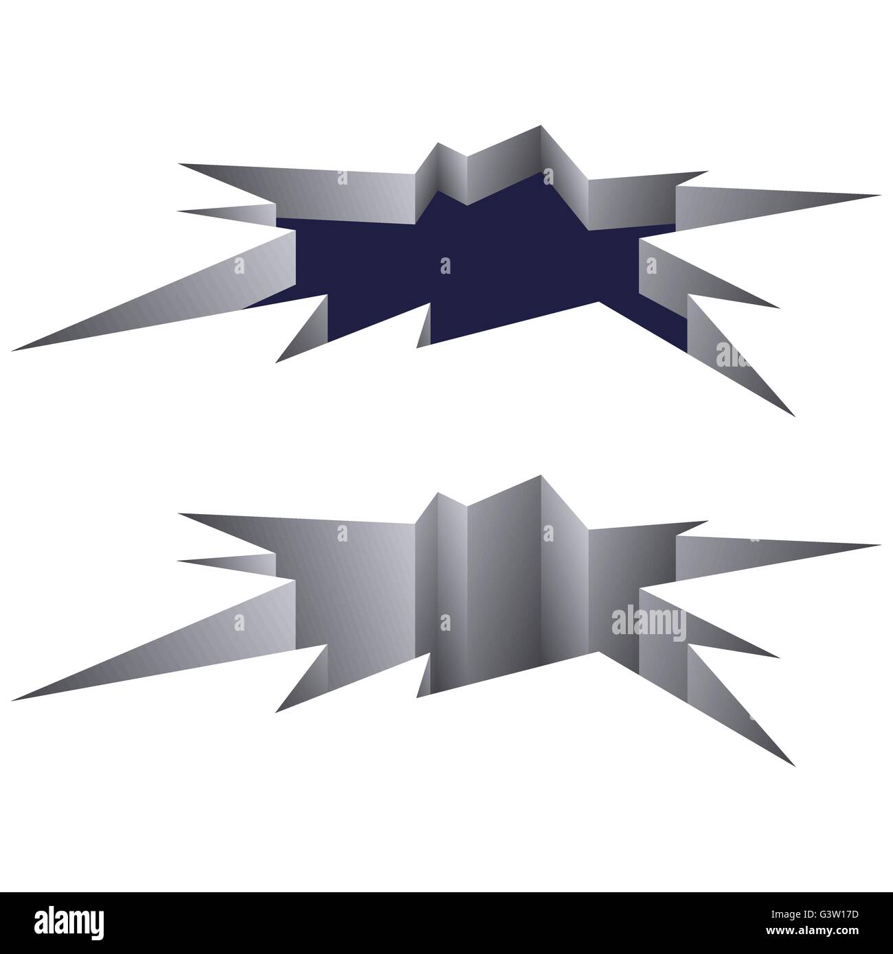 Damage surface Stock Vector Images - Alamy