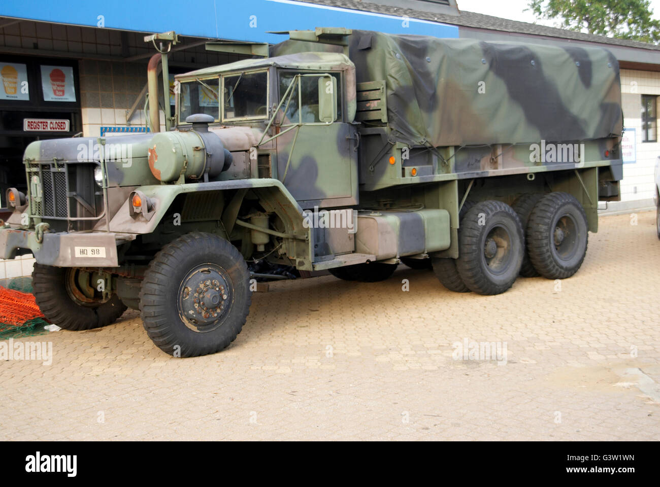 Heavy army truck hi-res stock photography and images - Alamy