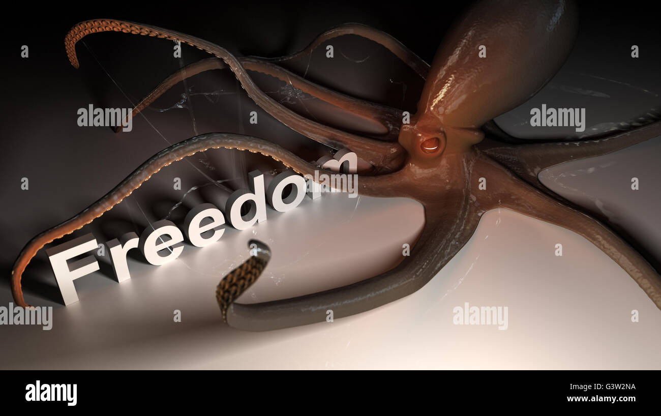 Angry octopus hi-res stock photography and images - Alamy