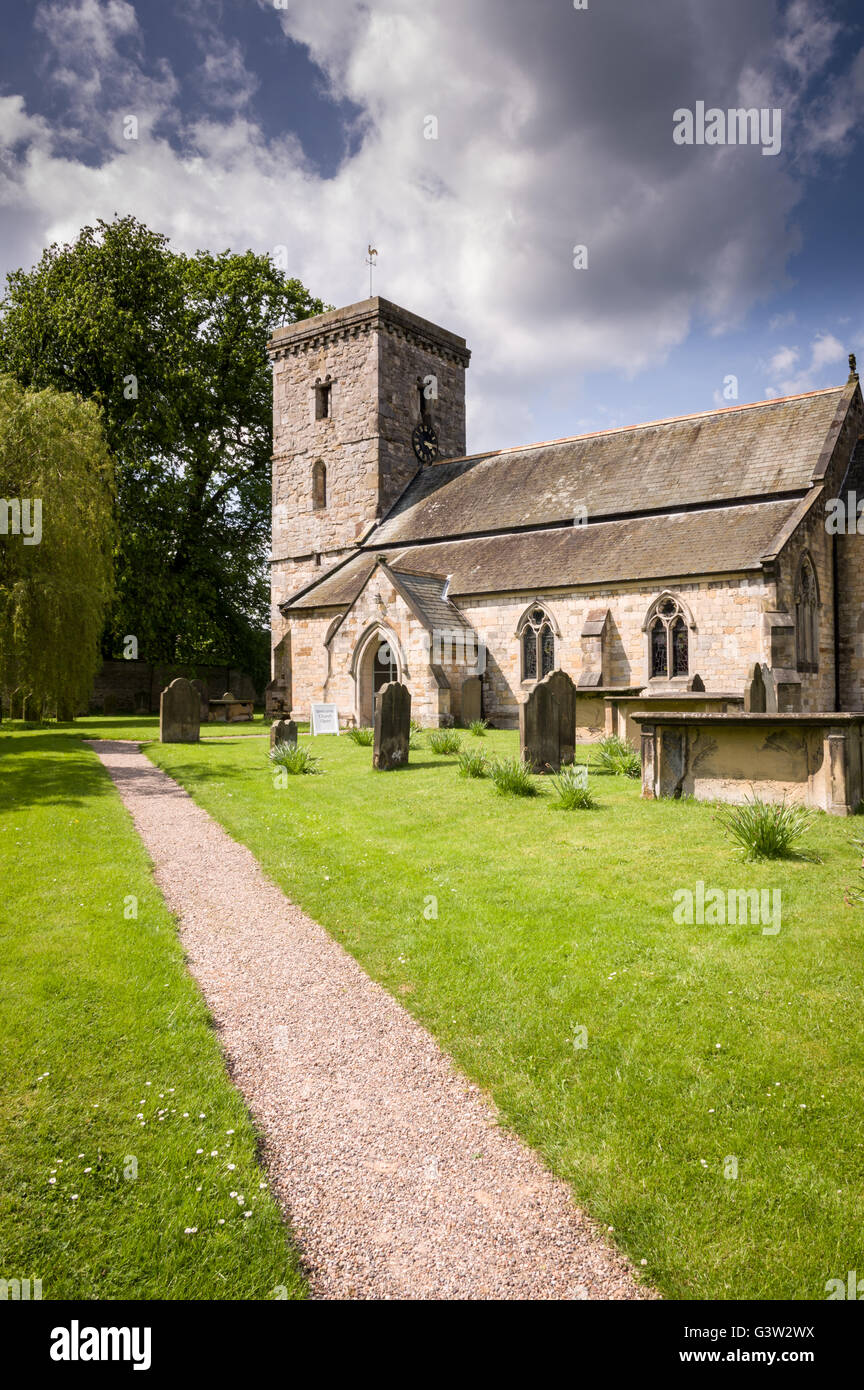 All Saints Church - Village of Hovingham, North Yorkshire, England ...