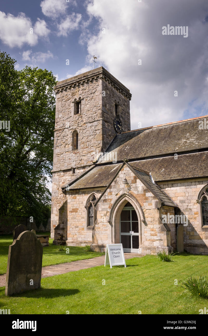 All Saints Church - Village of Hovingham, North Yorkshire, England ...