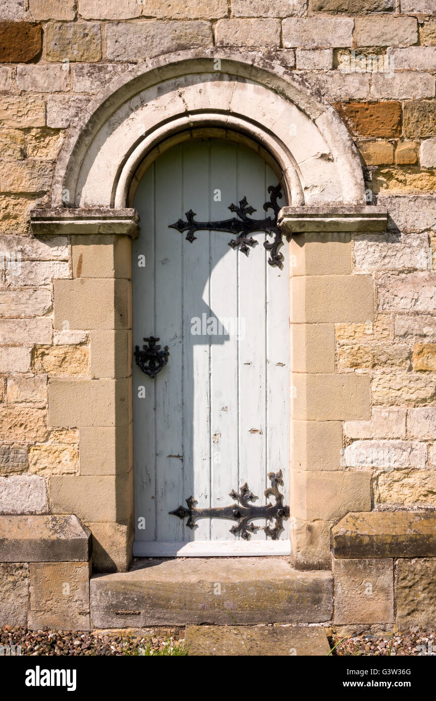 Village of Hovingham, North Yorkshire, England, the home of the Worsley ...