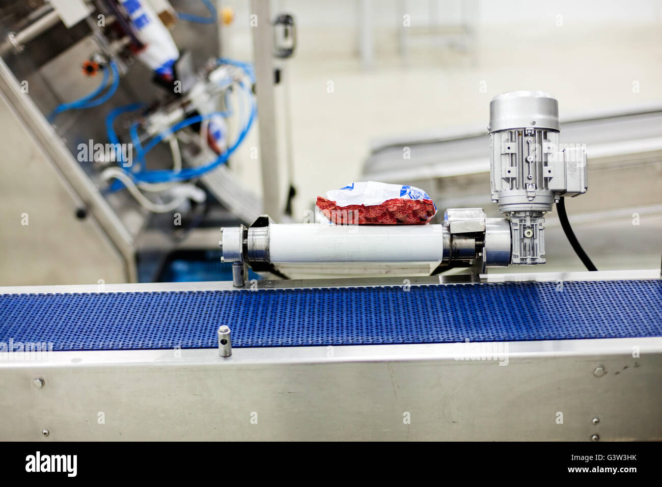 food packing and sorting industry equipment Stock Photo - Alamy