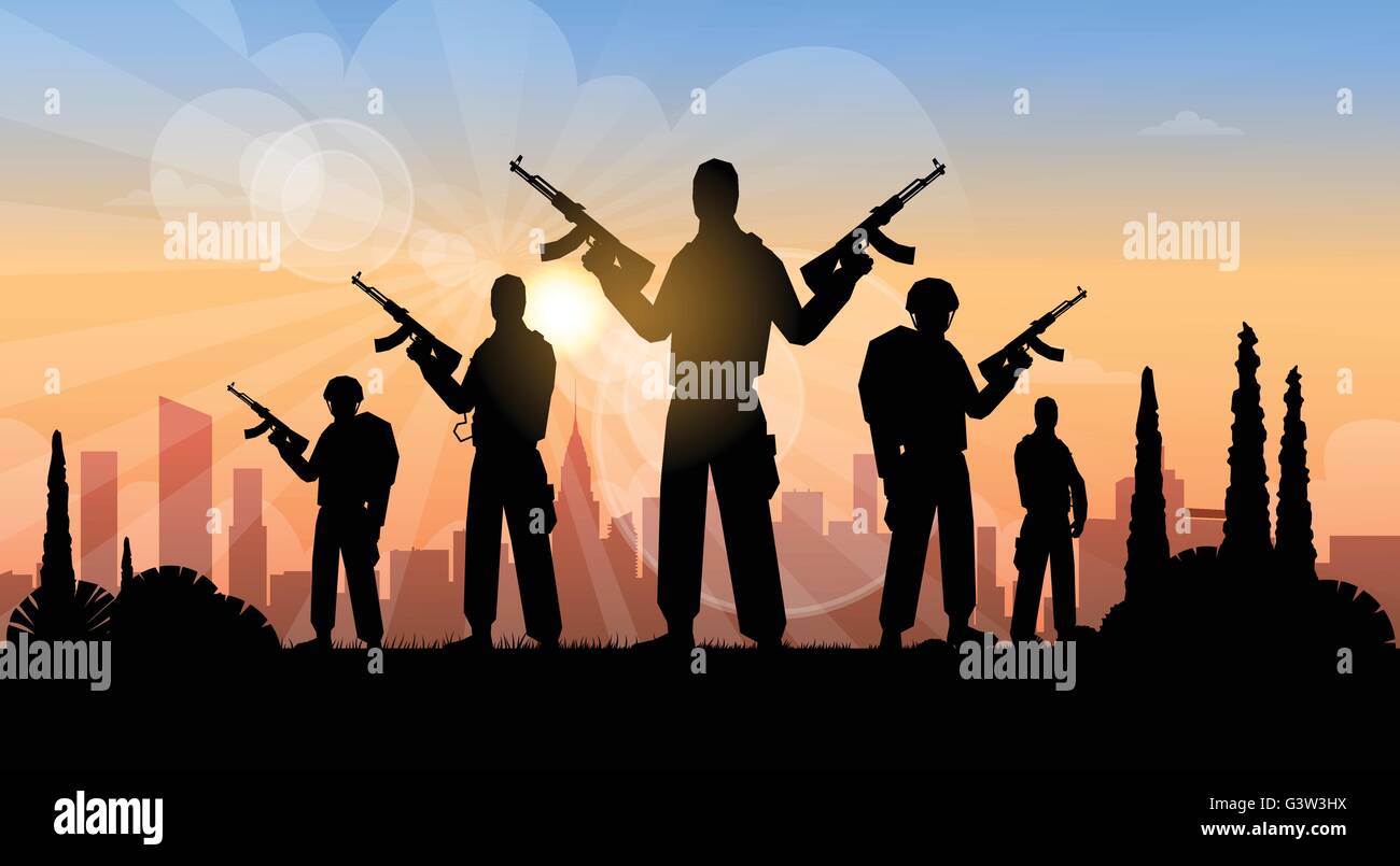 Ak 47 sky Stock Vector Images - Alamy