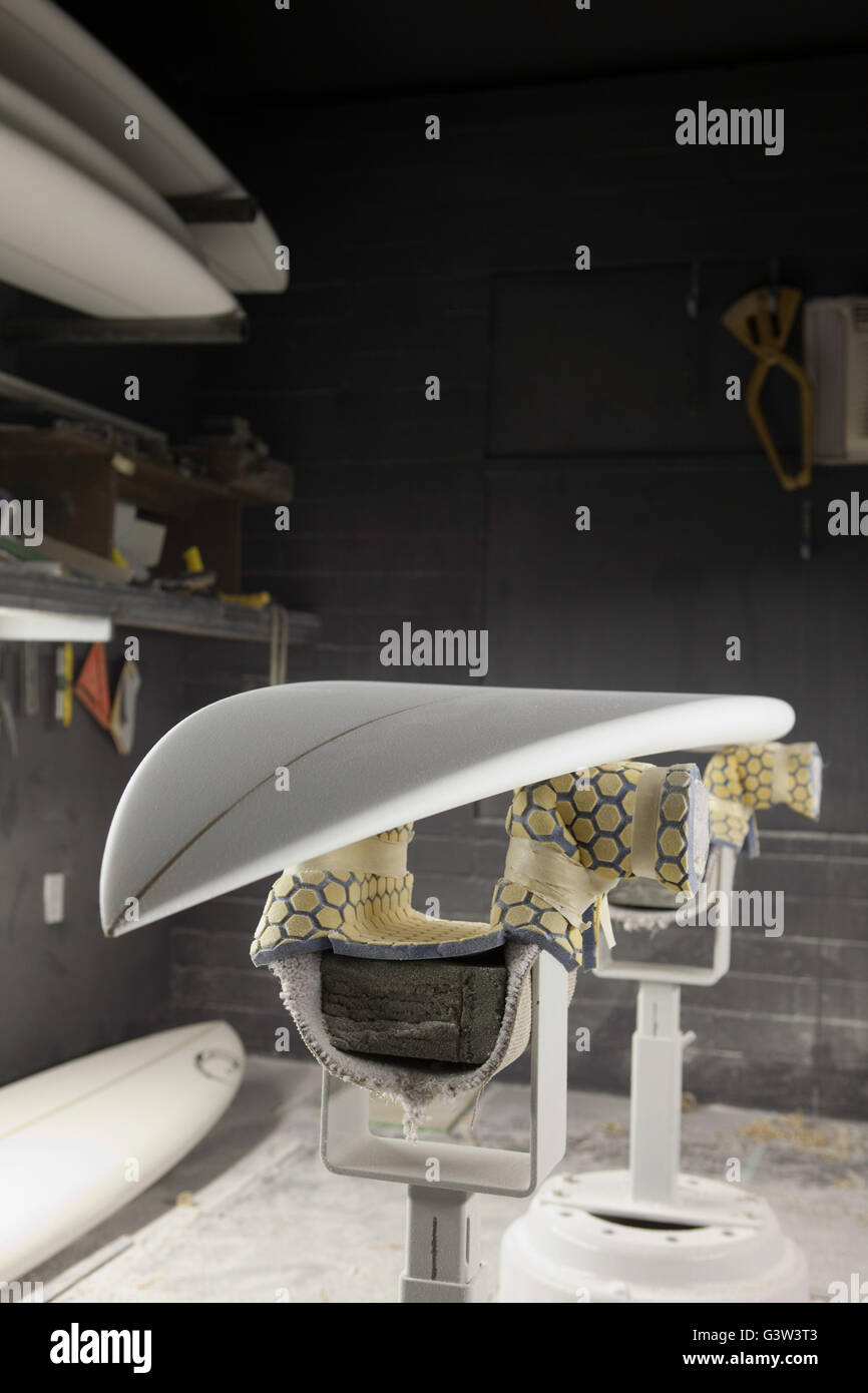 Surfboard shaping bay Stock Photo - Alamy