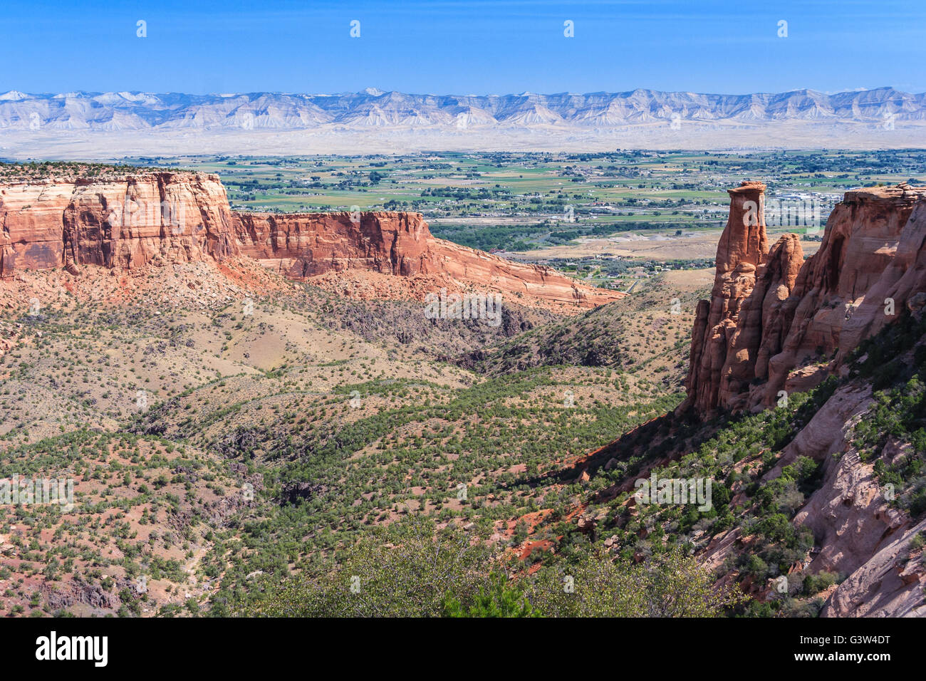 Colorado National Monument at Grand Junction, Colorado, USA Stock Photo ...
