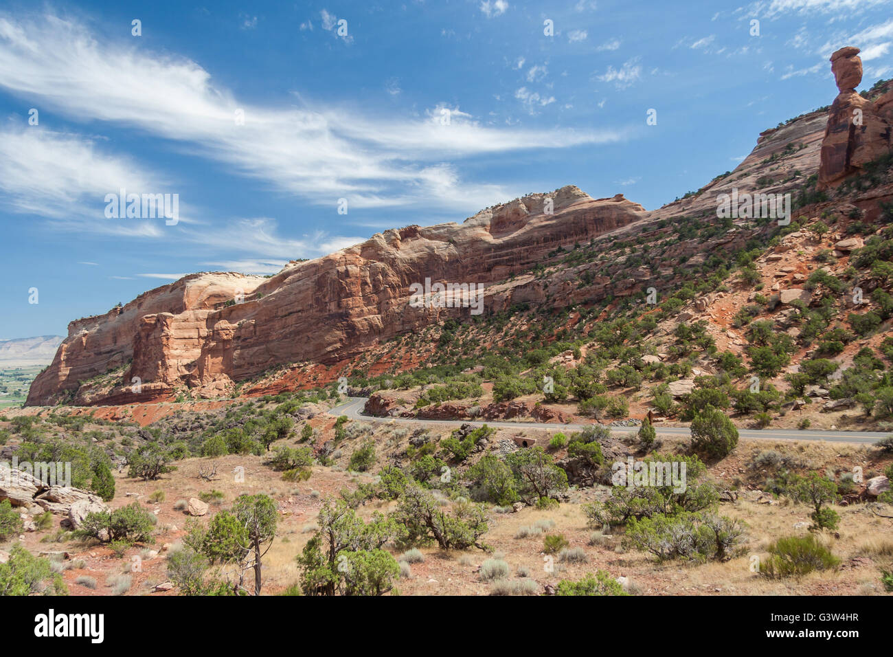 Colorado National Monument at Grand Junction, Colorado, USA Stock Photo ...