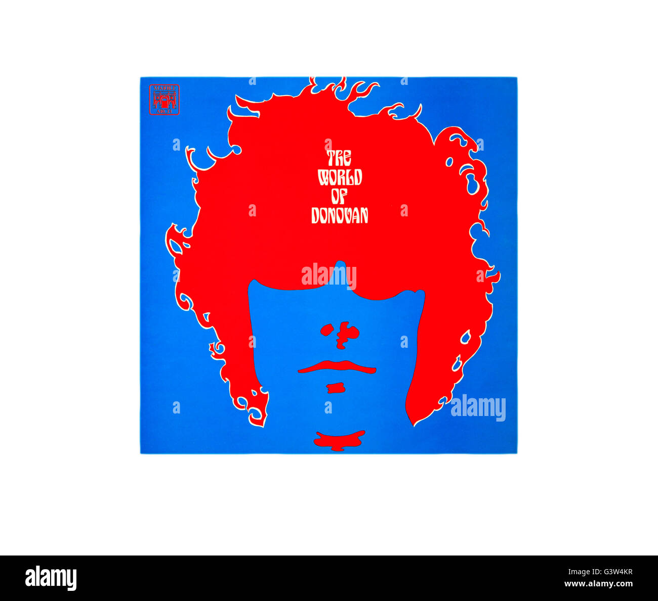 The World of Donovan long playing album cover Stock Photo - Alamy