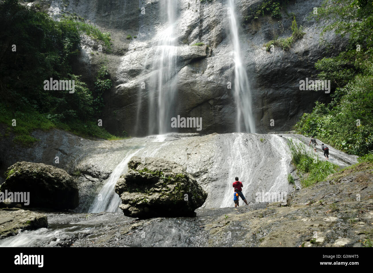 Curug Ngelay (hidden waterfall in the district Kuningan - West Java ...