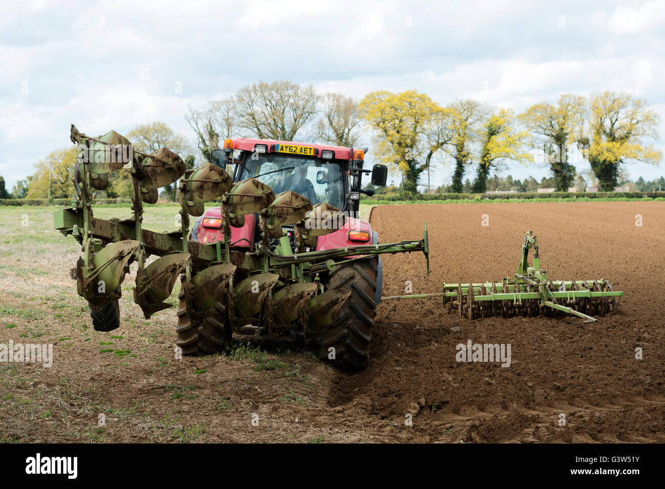 Plough furrow hi-res stock photography and images - Alamy