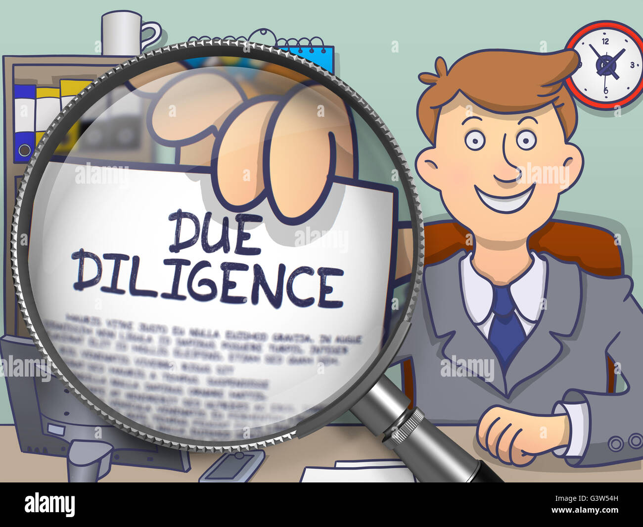Due Diligence Dued Procedure View High Resolution Stock Photography and ...