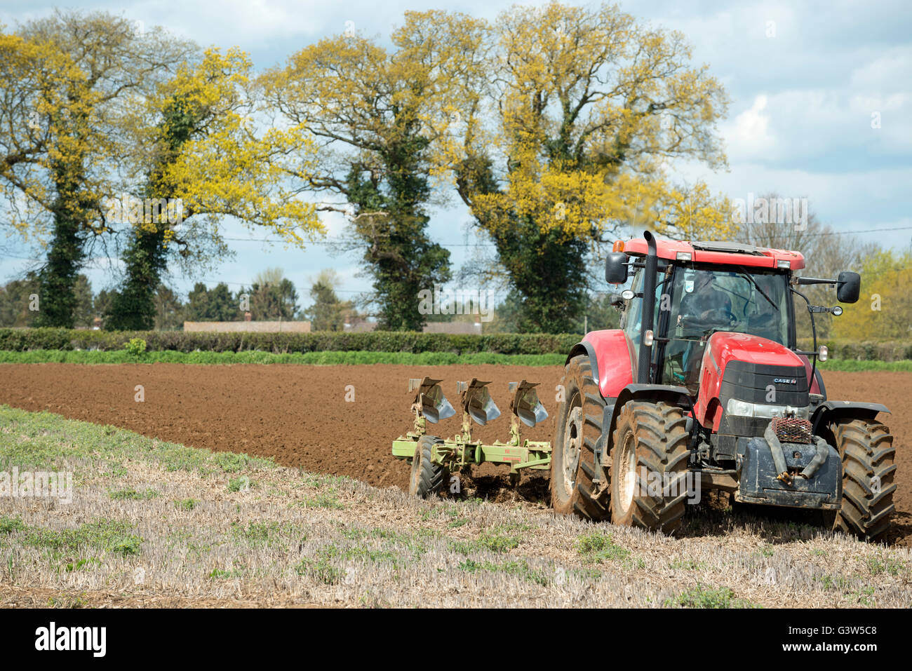 Plough furrow hi-res stock photography and images - Alamy