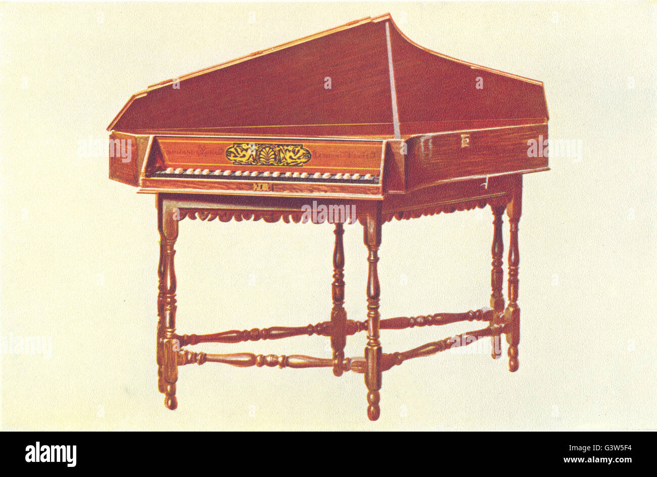 Clavicytherium or upright spinet hi-res stock photography and images ...
