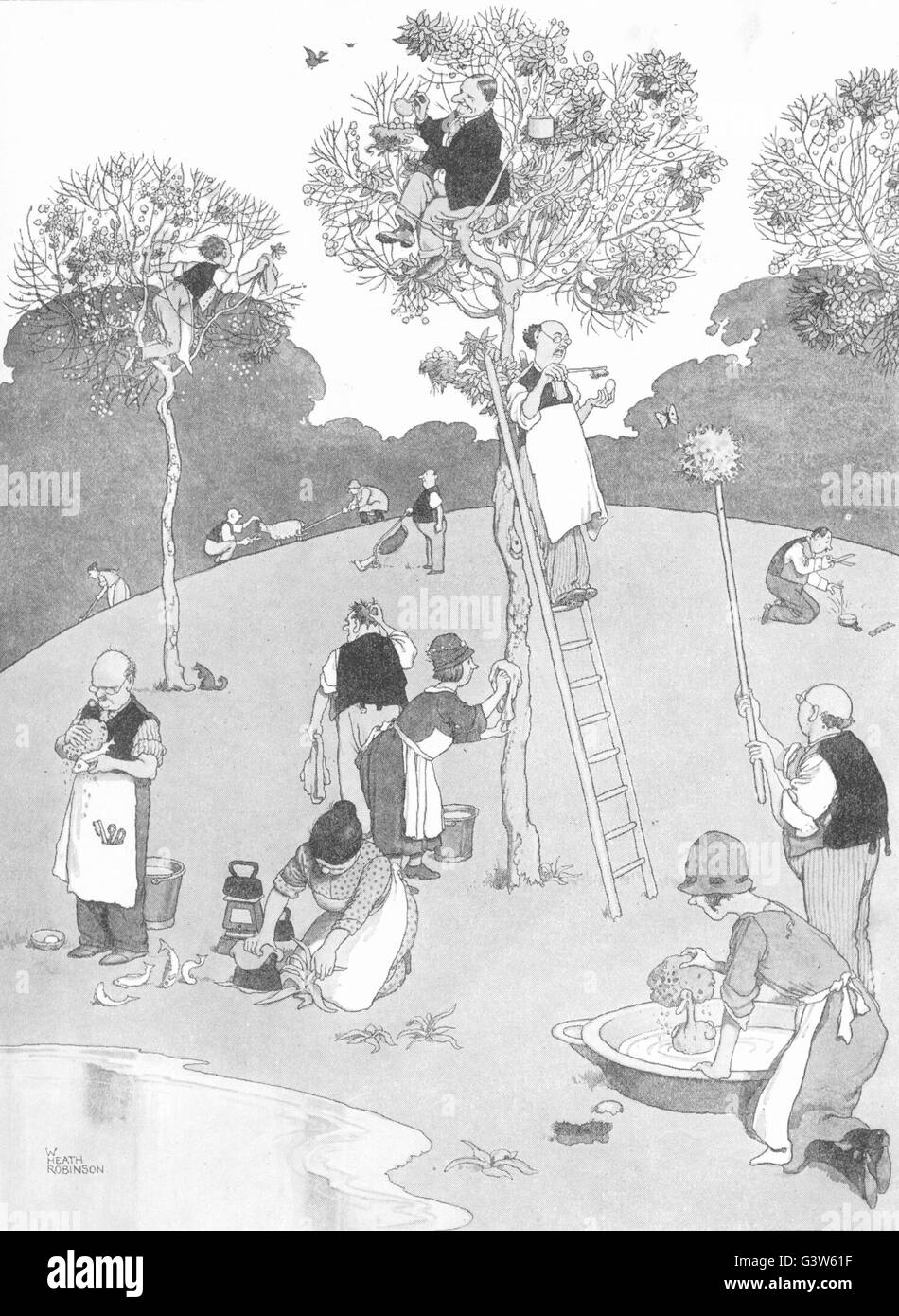 Vintage Spring Cleaning Images