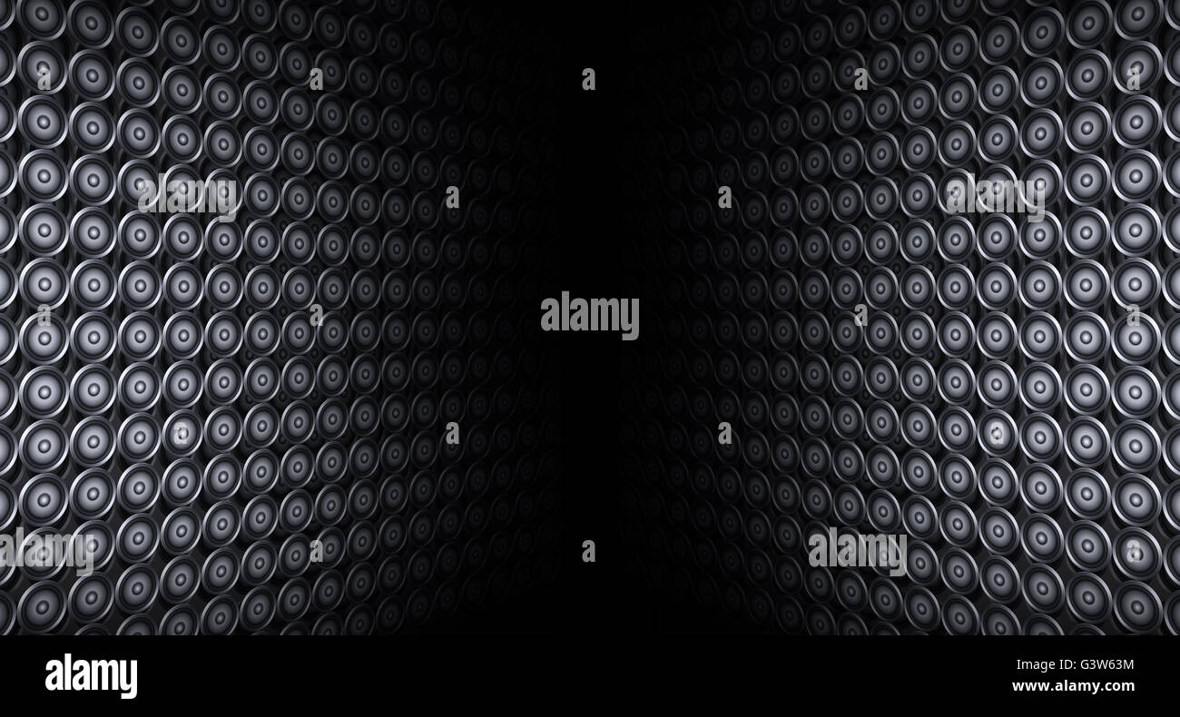 abstract grey music sound speakers party background Stock Photo - Alamy