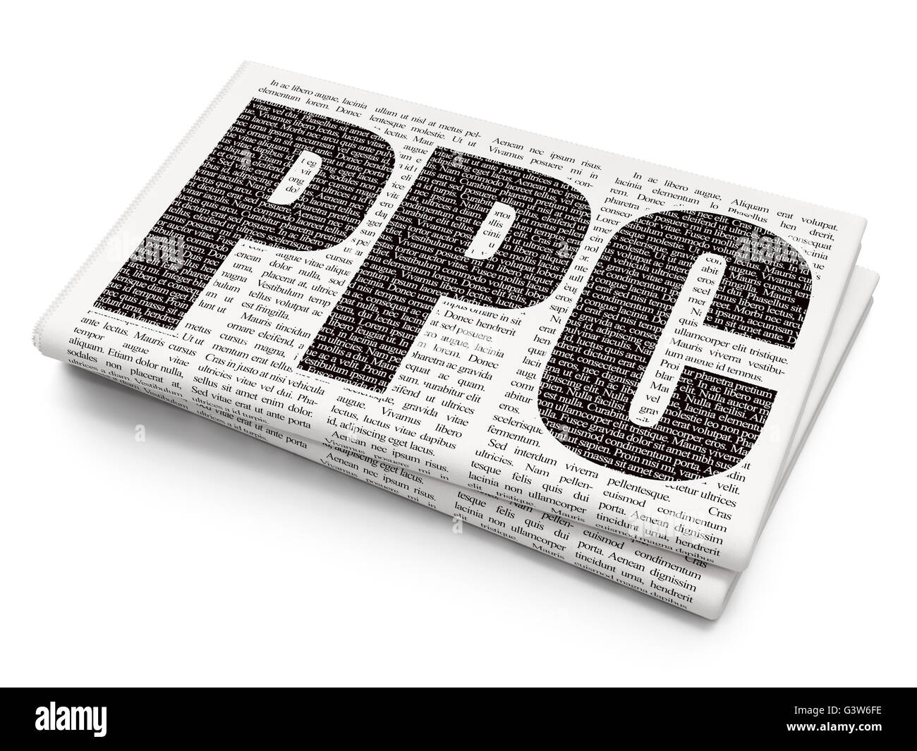 News text on target Cut Out Stock Images & Pictures - Alamy