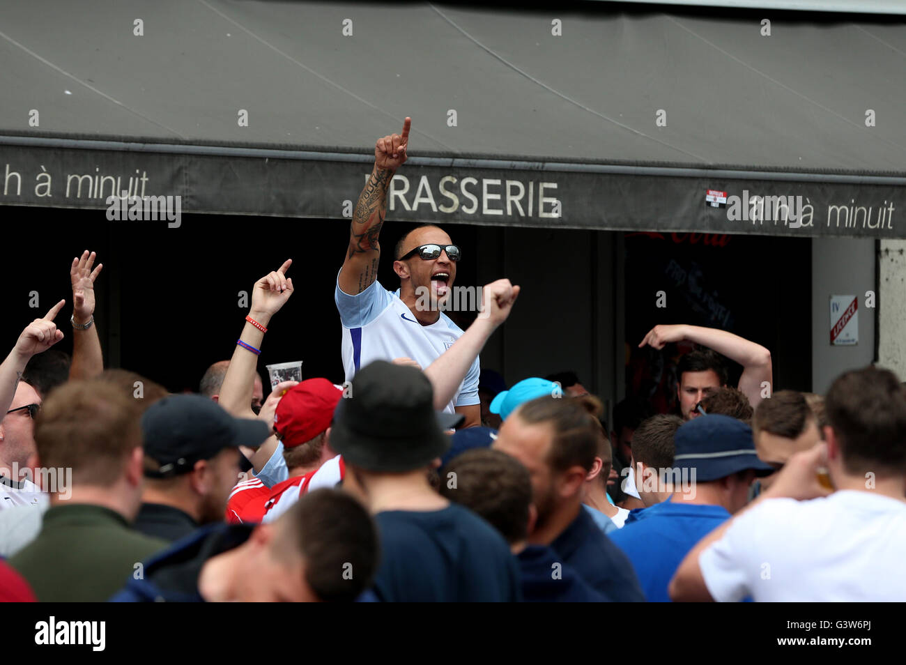 Football hooligans england hi-res stock photography and images - Alamy