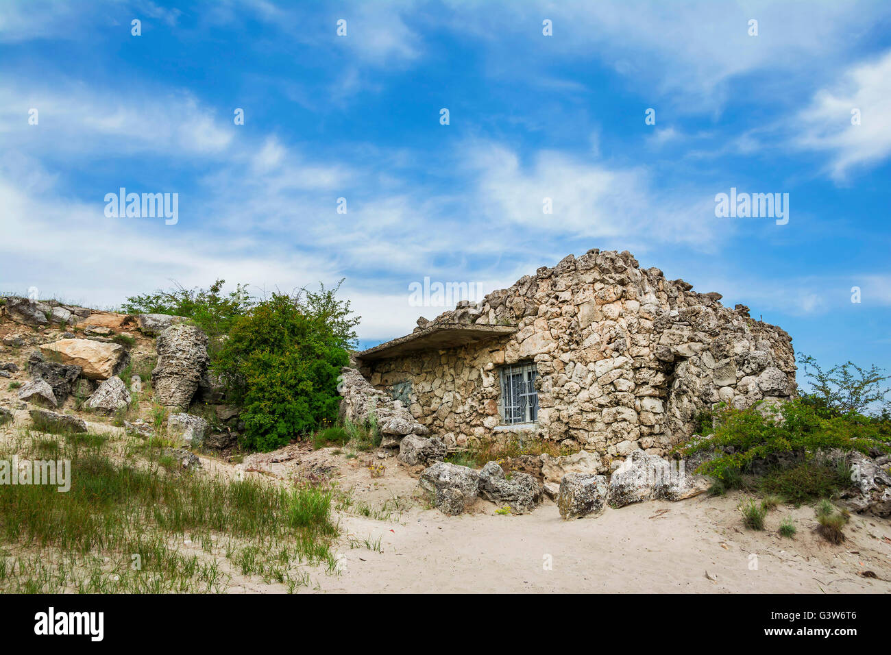 Pobiti Kamani, known as The Stone Forest ,natural landmark in a sacred ...