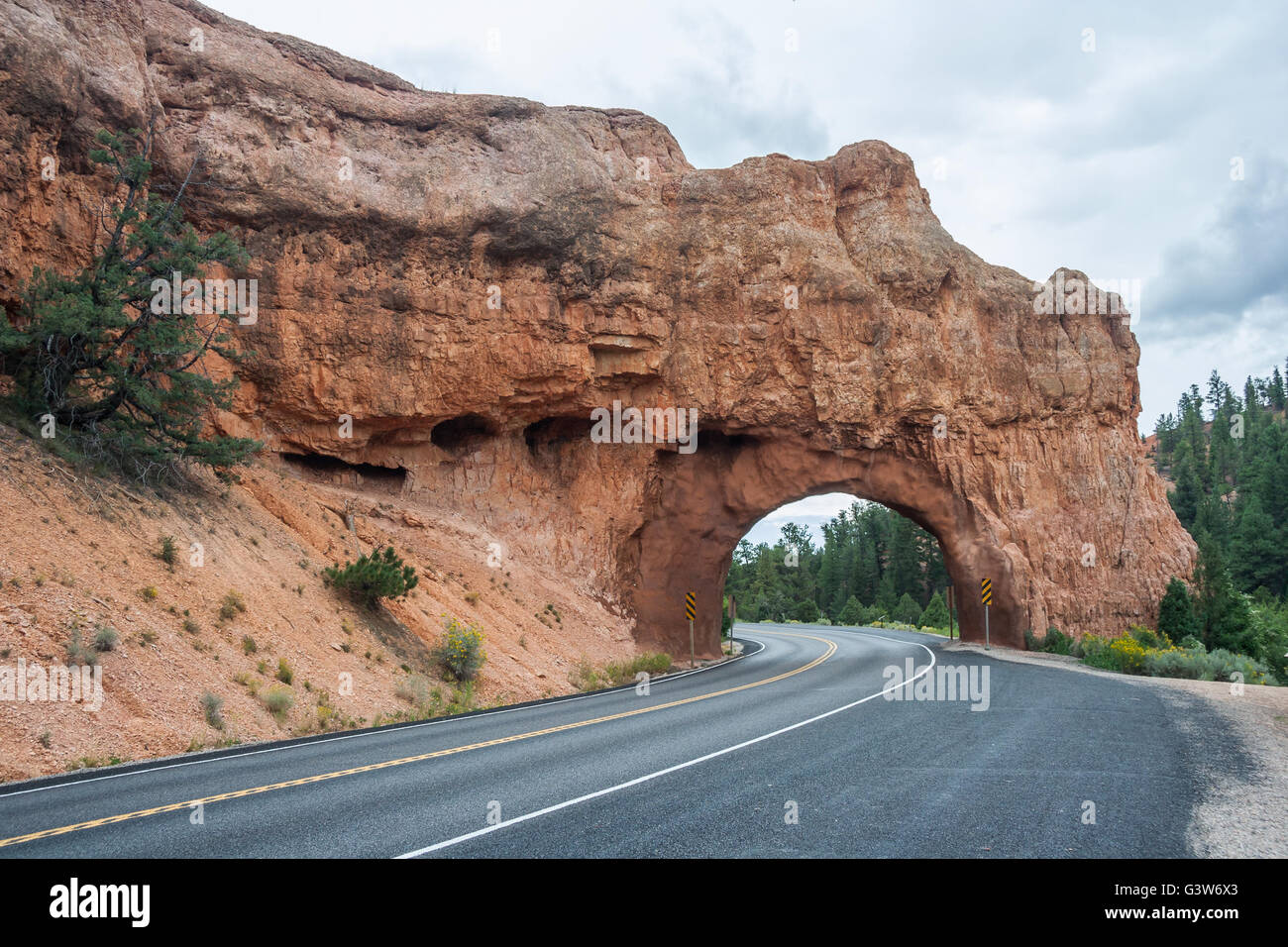 Stone Arch at Capitol Reef National Park, Utah, USA Stock Photo - Alamy