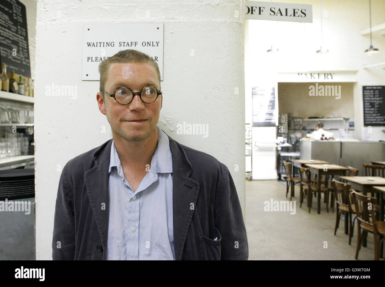 Chef Fergus Henderson at his restaurant 'St. John', where he has ...