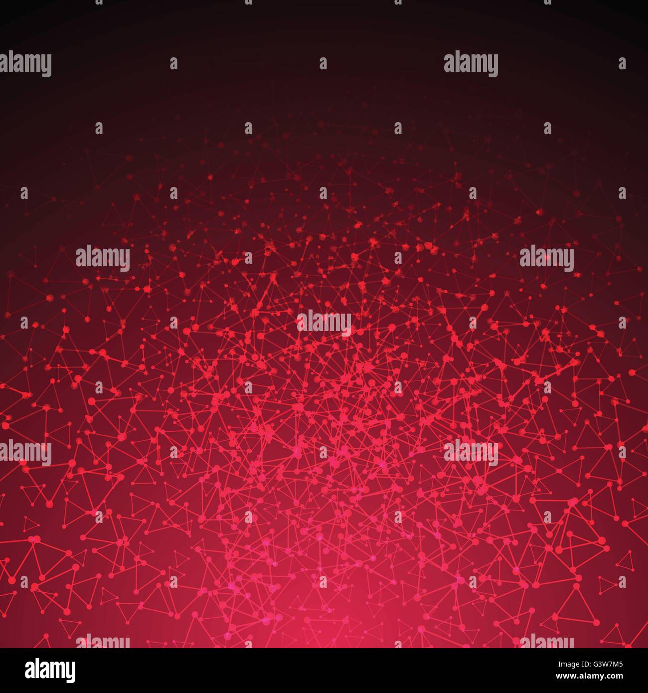 Red triangle connection abstract background. Vector illustration Stock ...