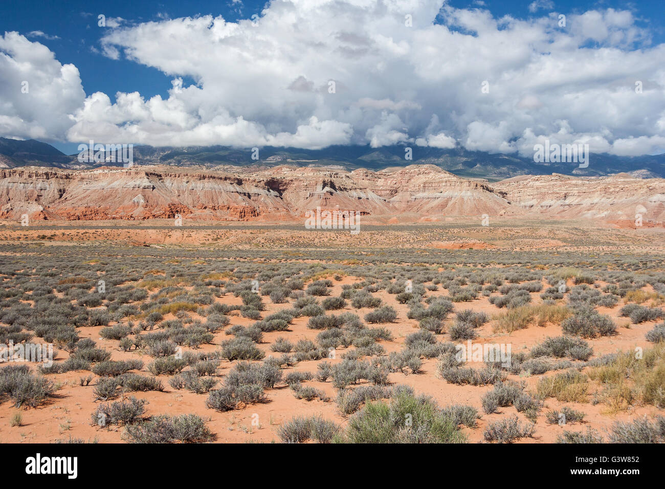 Desert view of central Utah Stock Photo - Alamy