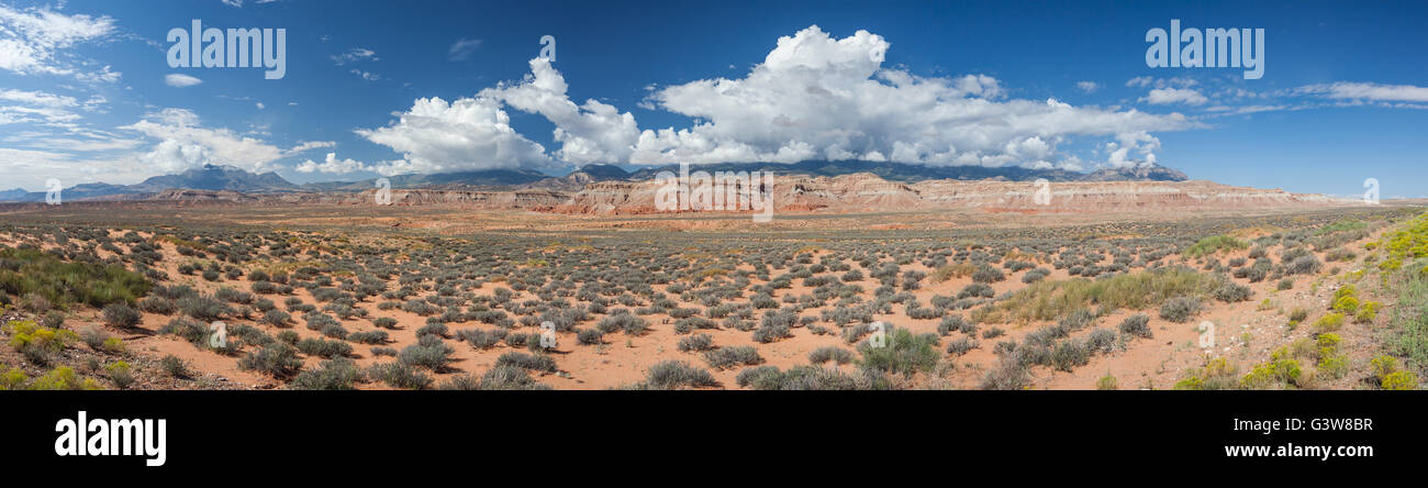 Desert view of central Utah Stock Photo - Alamy