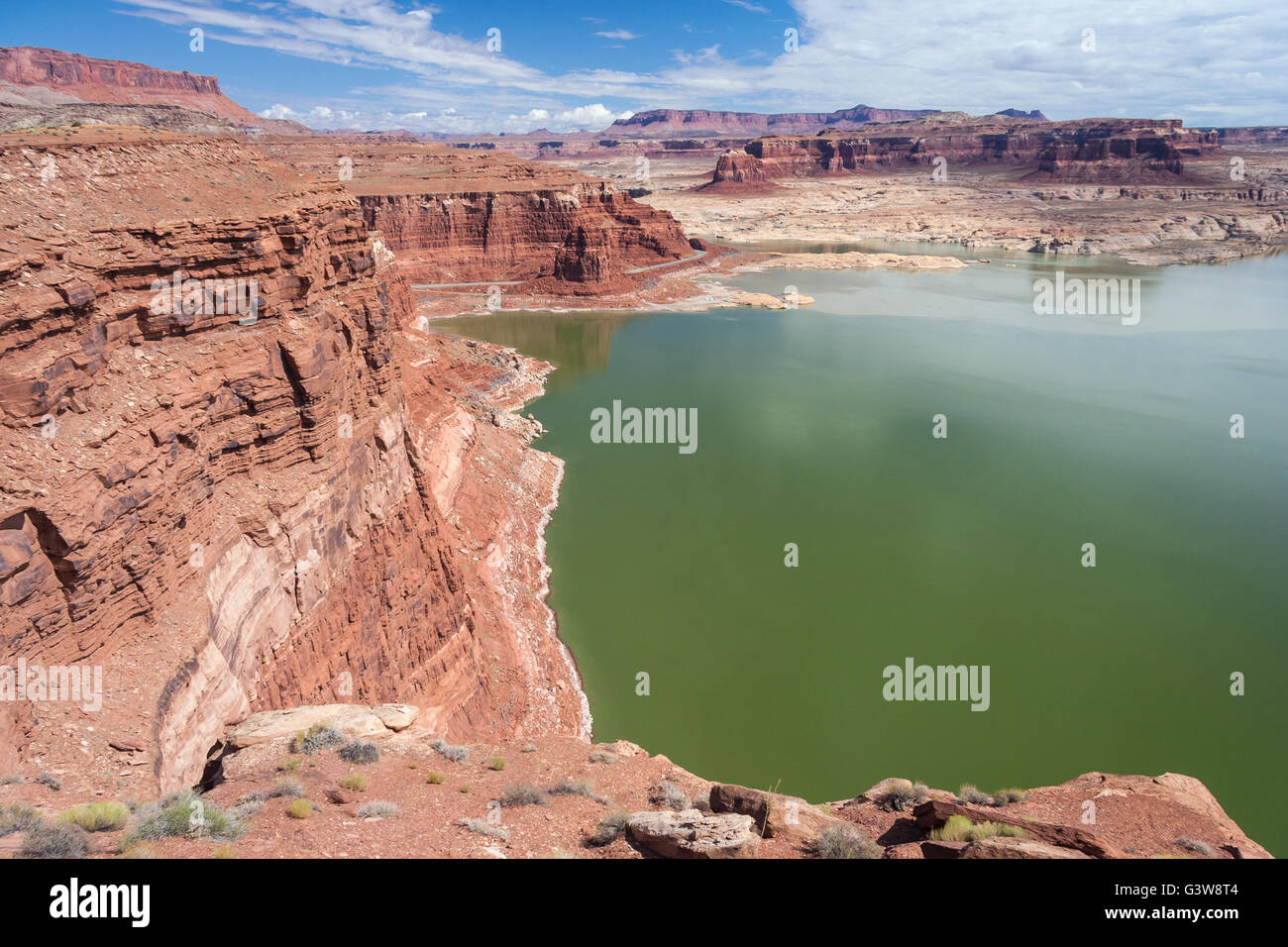 Hite Marina on Colorado River in Glen Canyon National Recreation Area ...