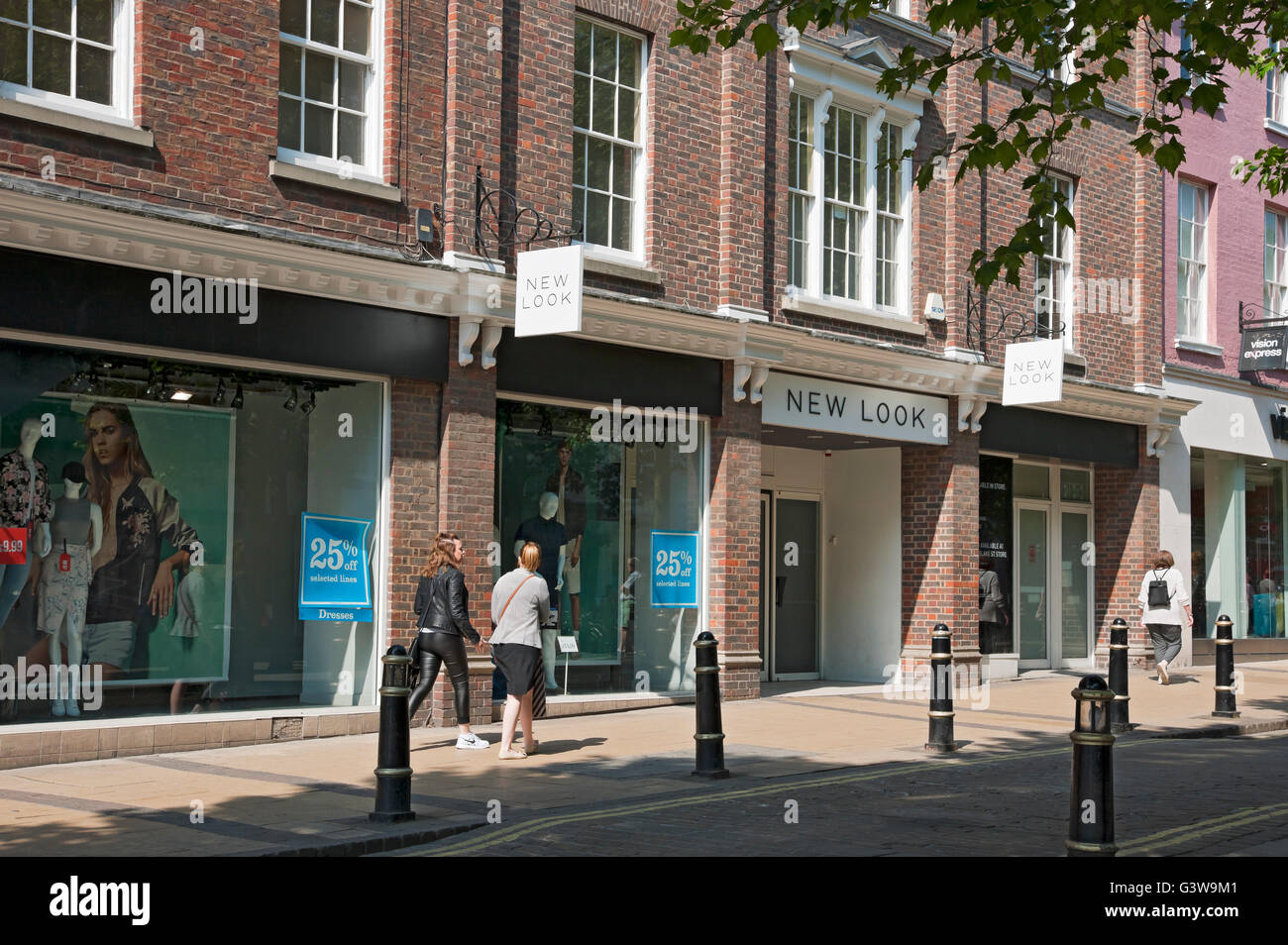 New Look shop store York North Yorkshire England UK United Kingdom GB ...